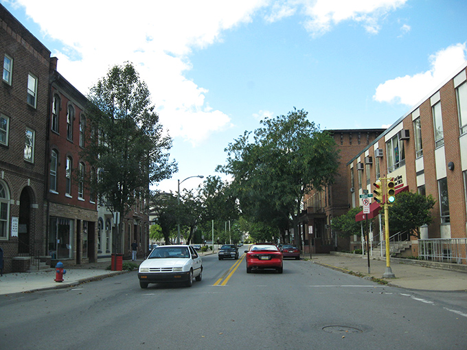 Main Street's tree-lined charm offers the increasingly rare experience of shopping where buildings have history and cashiers remember your name.