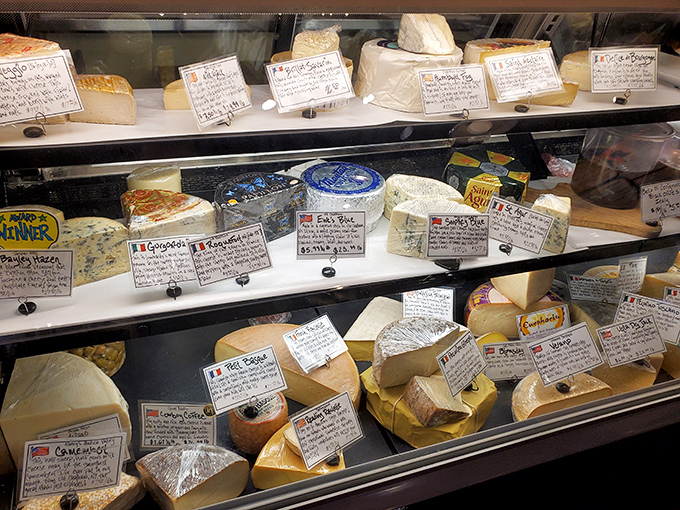 The cheese case at Katzinger's is like a United Nations of dairy&mdash;each variety with its own cultural heritage and delicious diplomatic mission.