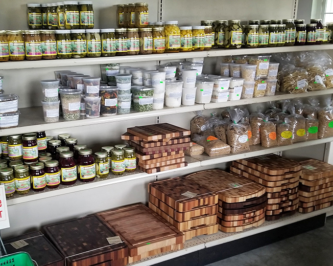 From pickles to pasta, this pantry wonderland offers everything you need to stock up like you're preparing for the tastiest apocalypse ever.