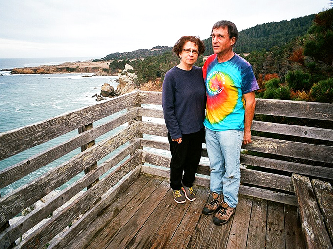 The wooden observation deck offers the perfect backdrop for holiday card photos or contemplating life's big questions while staring at the infinite ocean.