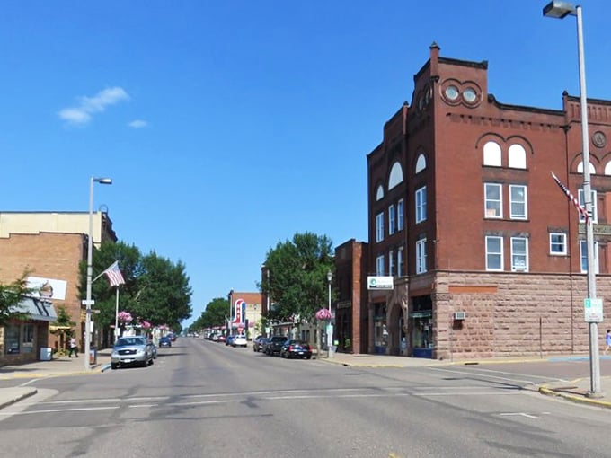 Ashland's brick buildings have weathered a century of Lake Superior winters and still look fantastic.