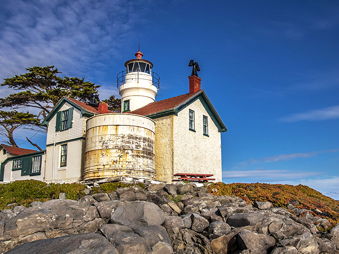 This historic lighthouse stands watch over Crescent Beach – guiding retirees to one of California's most affordable coastal havens.