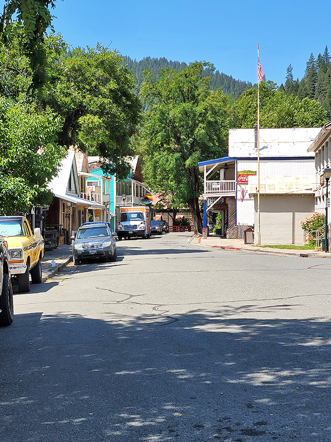Downieville sits at the confluence of rivers and centuries&mdash;a mountain town that time politely decided to overlook.