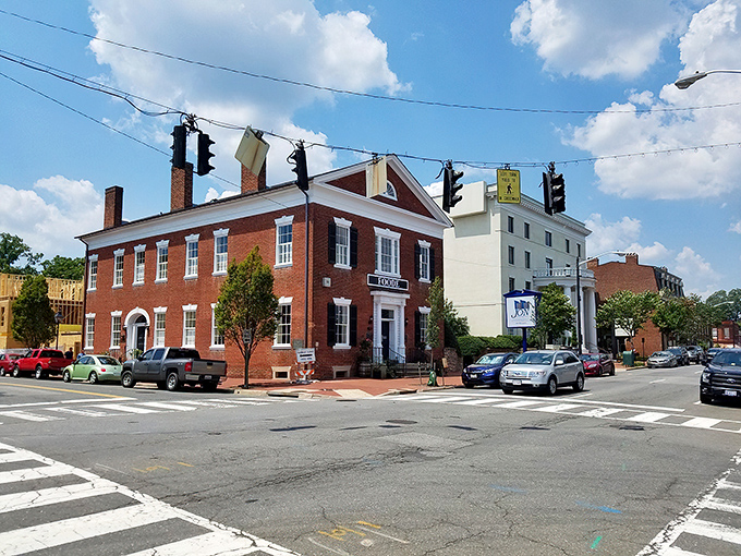 History on display! Fredericksburg's well-preserved buildings tell stories of generations who've walked these brick sidewalks.