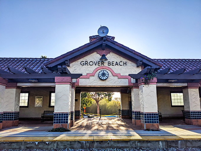 Grover Beach's historic train station welcomes you to one of California's best-kept affordable secrets.