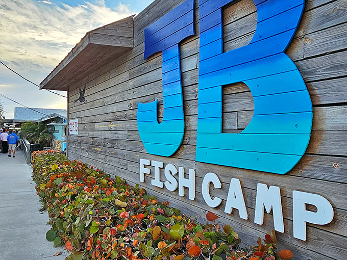 JB's weathered wood exterior promises exactly what it delivers &ndash; authentic Florida fish camp vibes.