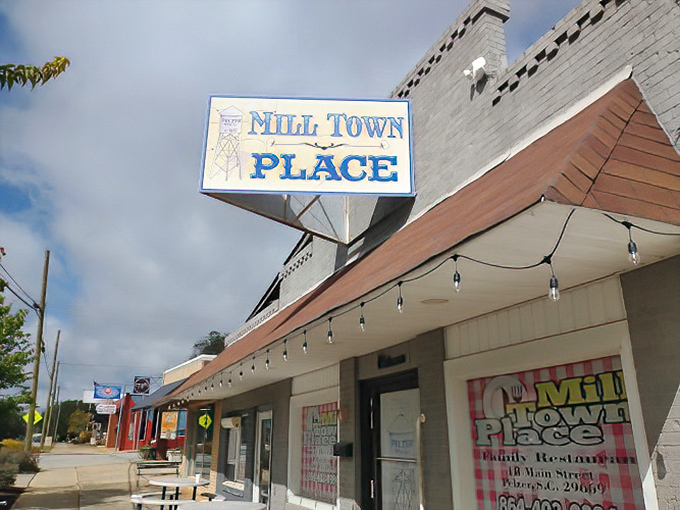 Small-town intersections where the biggest traffic concern is making sure everyone gets their turn to wave hello. 