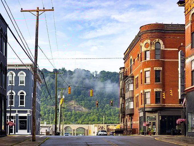 Portsmouth's historic downtown looks like it was designed specifically for leisurely retirement strolls and affordable ice cream cones.