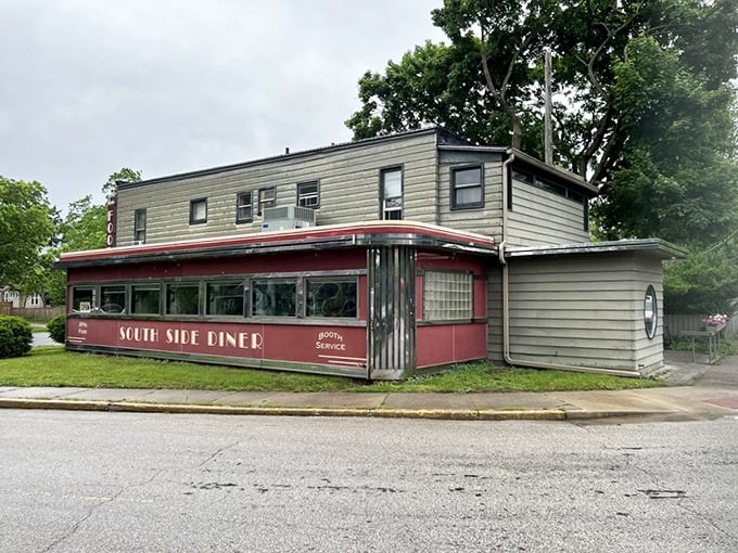 South Side Diner's classic railcar design transports you back to a time when calories didn't exist and pie was a breakfast food.