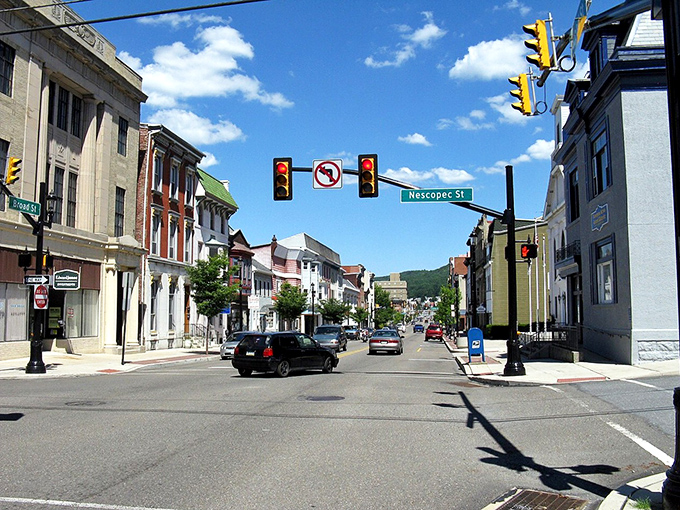 Tamaqua's main street hasn't gotten the memo about inflation—historic charm frozen in time, along with the housing prices.