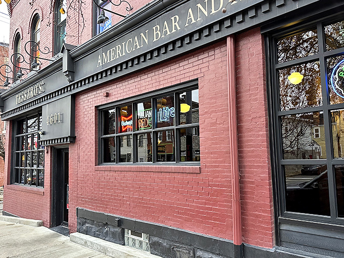 Tessaro's brick fa&ccedil;ade houses Pittsburgh burger royalty &ndash; where hardwood grilling elevates the humble patty to art form.