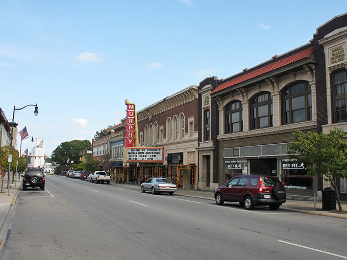 Wilmington's downtown stores continues a retail tradition from simpler times. The classic storefront beckons with promises of treasures inside.