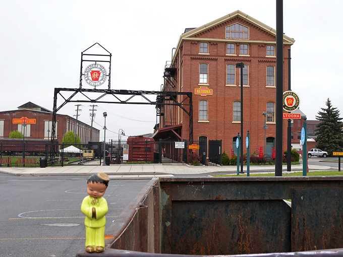 This converted factory in Altoona stands as a monument to Pennsylvania's industrial past and its creative present.