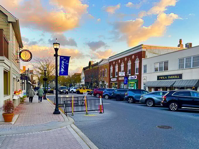 Bridgeville's European-inspired architecture might make you think you've crossed the Atlantic instead of just crossing into Delaware.