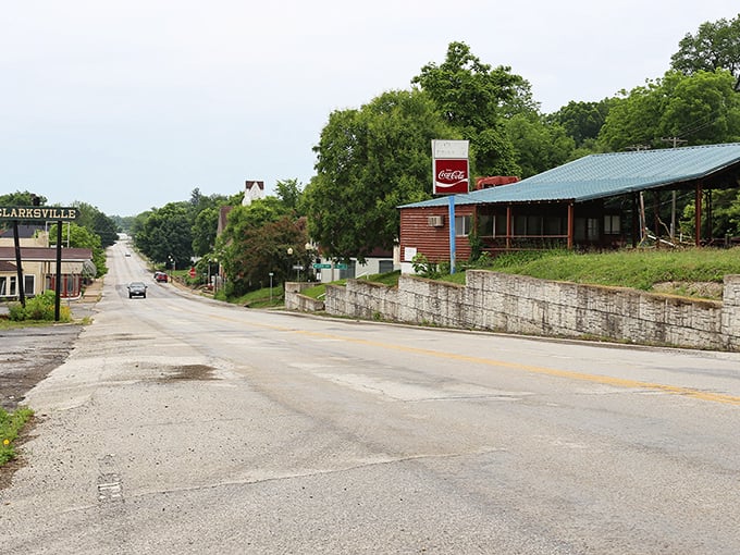 This roadside view of Clarksville might not stop traffic, but it certainly slows life down to a pace worth savoring &ndash; especially with retirement on your mind.