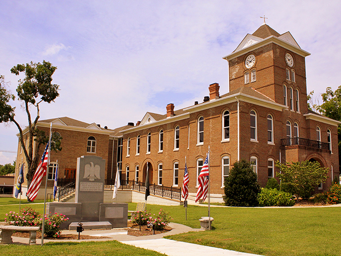 This beautiful courthouse stands as a testament to enduring values, where justice and community pride intersect gracefully.
