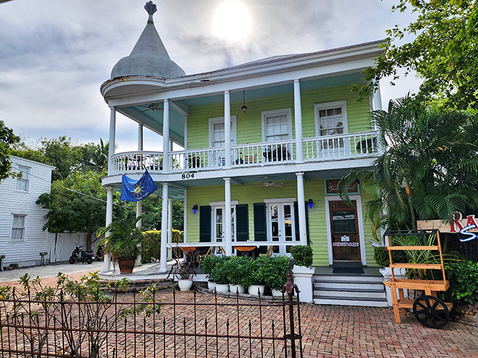 The lush gardens and charming architecture of Hemingway's Key West home offer a glimpse into the writer's inspirations.