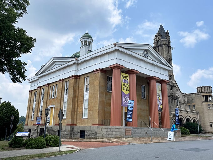 Downtown Lynchburg blends historic preservation with modern purpose. That dome has witnessed centuries of Virginia history!
