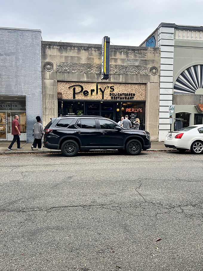 The historic building housing Perly's has seen Richmond change, but great pastrami remains deliciously constant.
