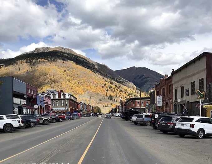 Autumn magic transforms Silverton into a painter's dream&mdash;those trees look like they're showing off just for you.