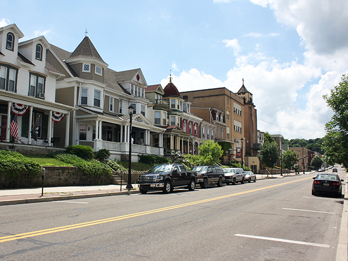 Those Victorian houses with the turrets and porches? In Tamaqua, they're actually within reach on a fixed income