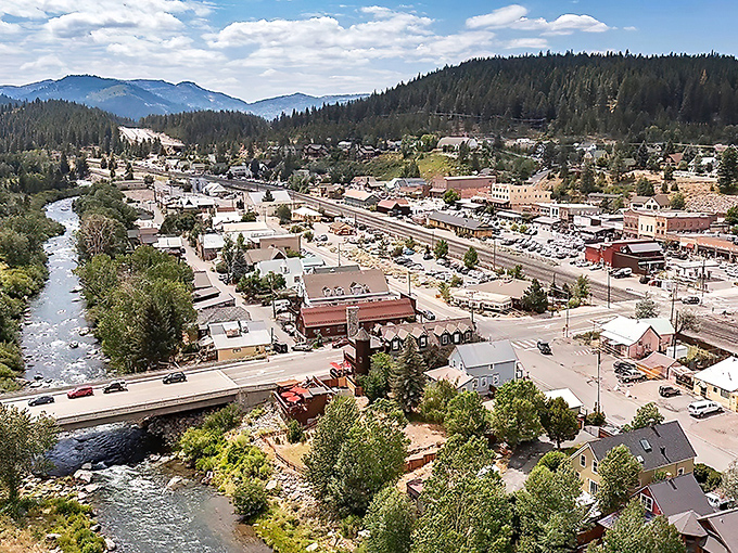 Truckee's historic downtown &ndash; where Gold Rush charm meets modern mountain sophistication.