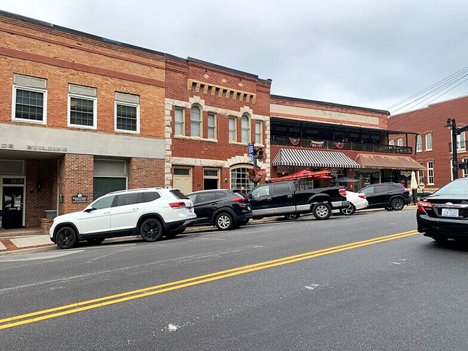 A Main Street that feels like a movie set, but it's just another Tuesday in this charming town.