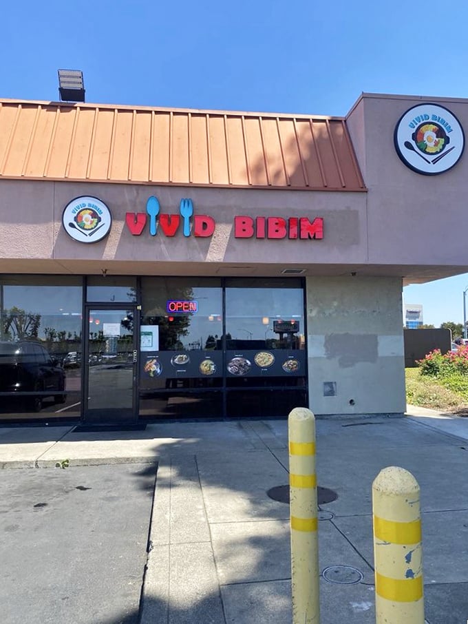 This unassuming storefront houses bibimbap bowls so vibrant and delicious they deserve their own Instagram account.