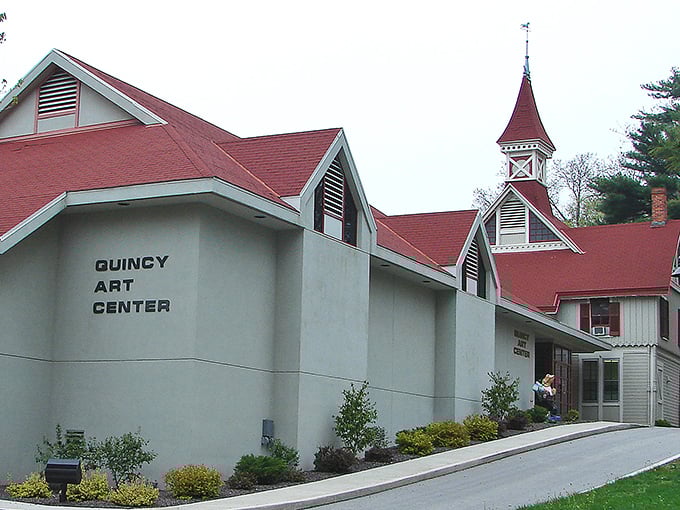The Quincy Art Center's charming Victorian architecture houses creativity without pretension, making culture accessible rather than intimidating.