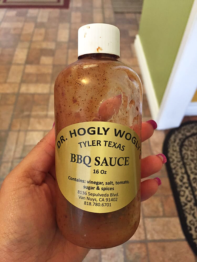 That house-made barbecue sauce holds the secret ingredients that transform good meat into unforgettable memories and dreams.