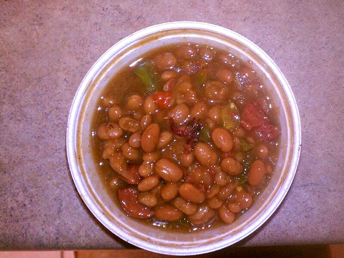 These aren't just beans &ndash; they're tiny flavor sponges that have absorbed the essence of smoke, spice, and everything nice in the barbecue universe.