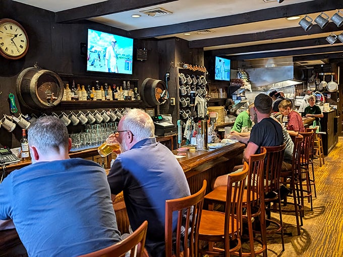 The bar where sandwich dreams come true. Those stools have supported generations of Philadelphians seeking solace in perfect food.