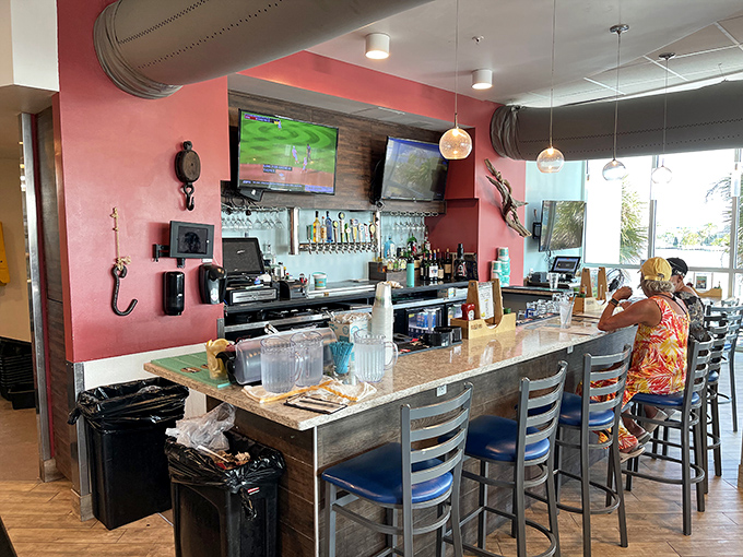 A bar that understands its mission: to provide liquid courage before you attempt karaoke at that place down the street. 