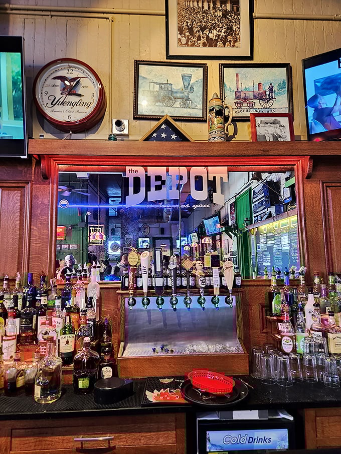 The bar beckons like an old friend who always has great stories and cold beer.