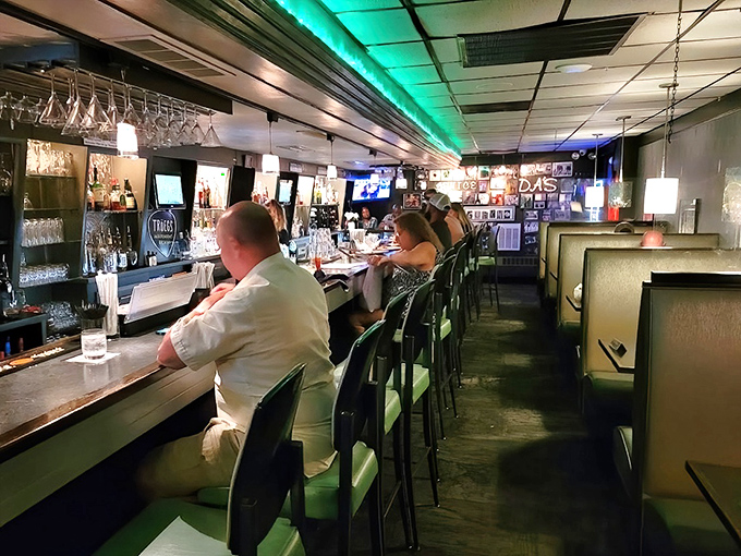 A bar where everybody might not know your name yet, but they will by your second visit.