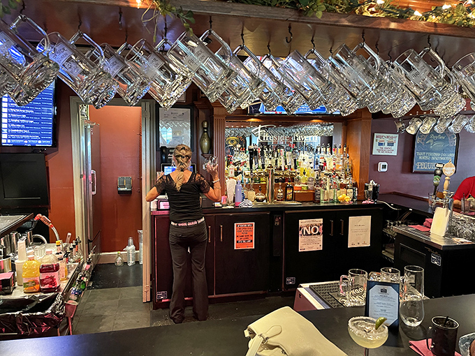 Behind every great tavern is a great bar &ndash; this one's stocked with everything needed to turn strangers into storytellers.