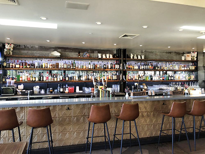 A bar stocked for every mood, whether you're celebrating Tuesday's survival or Friday's arrival.