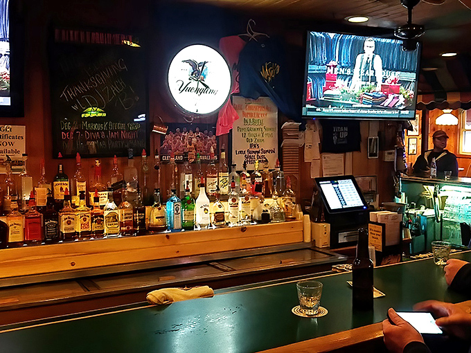 That well-stocked bar says "welcome friend" in every language &ndash; especially the universal language of hospitality.