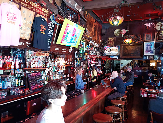 The bar at Tommy's Joynt isn't trying to reinvent mixology &ndash; it's perfecting the art of pouring a proper drink in a room full of stories.