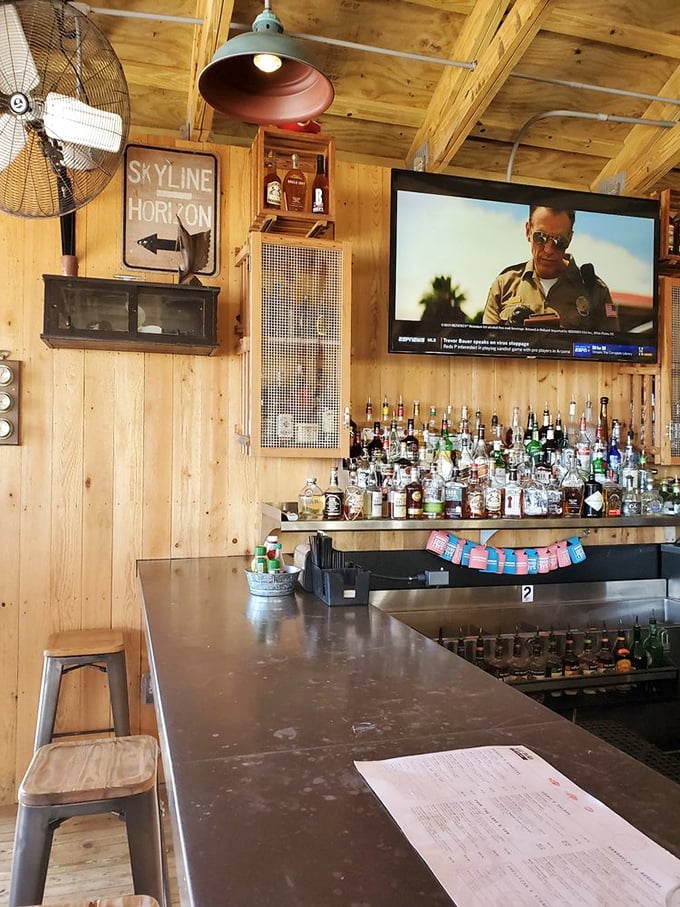 The bar where tropical drinks flow as smoothly as Tampa Bay conversations.