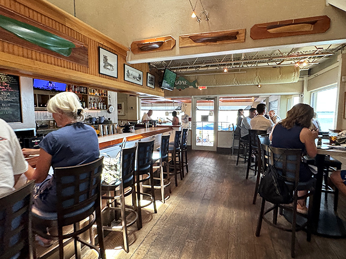 A proper Florida bar where stories get better with each telling and the bartenders remember your name even if you don't.