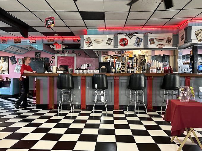 The counter&mdash;where solo diners become temporary neighbors, united by the universal language of "pass the ketchup, please."