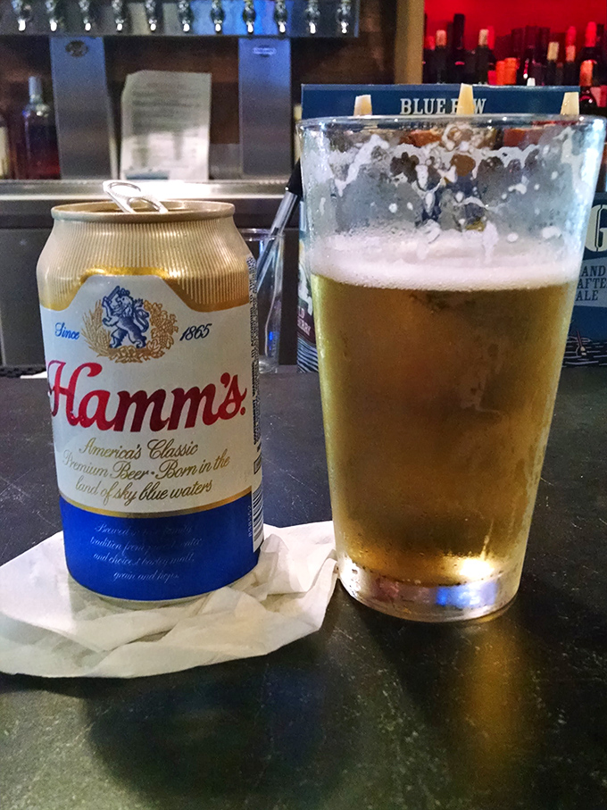 Beer simplicity at its finest. Sometimes the perfect companion to complex barbecue flavors is the straightforward, refreshing clarity of a classic American brew.