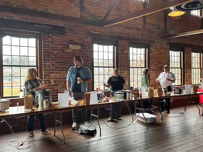 Community happens when people gather around tables with good food and conversation, creating connections that last long after the crockpots are empty.
