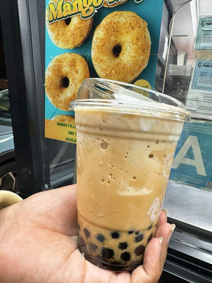 Boba tea joins the party at Randy's, proving that this landmark knows how to stay current while honoring its doughy traditions.