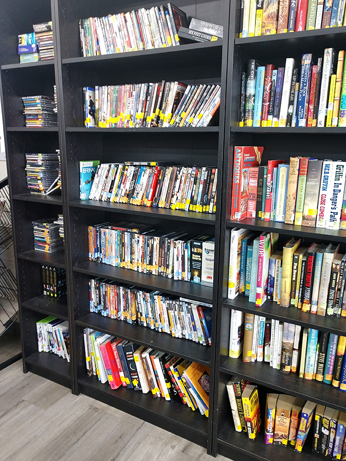 The book section rivals small bookstores, offering everything from bestsellers to obscure cookbooks that might change your culinary life forever.