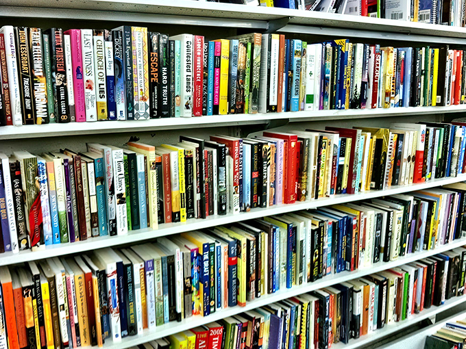 A library where every book costs less than your morning latte. From beach reads to classics, these pages hold adventures waiting to be rediscovered. 