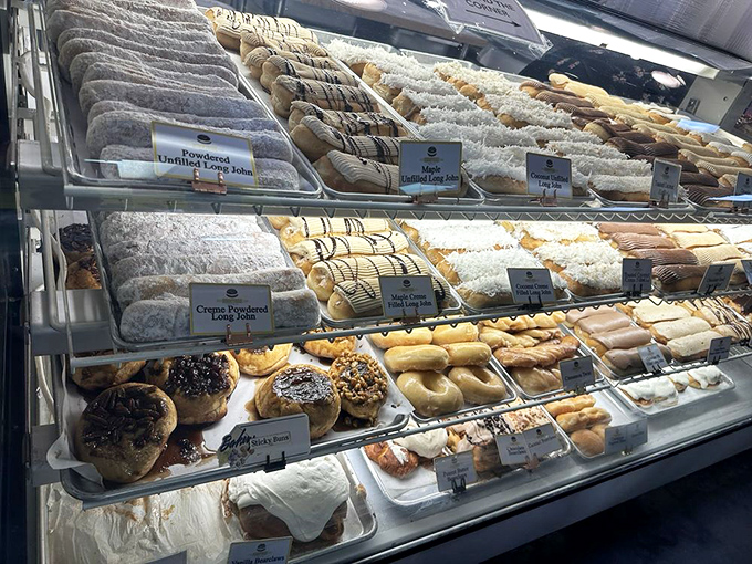 This bakery case is Pennsylvania Dutch heaven&mdash;where powdered sugar snowdrifts cover pastries that would make your grandmother weep with pride.