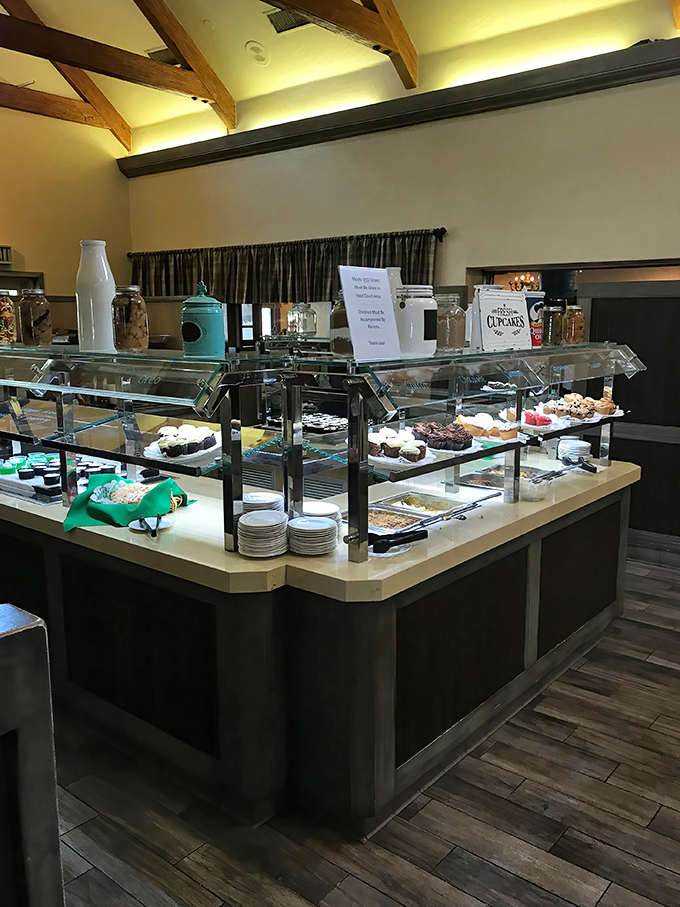 A dessert island where calories don't count and "just a small piece" becomes the lie we tell ourselves.