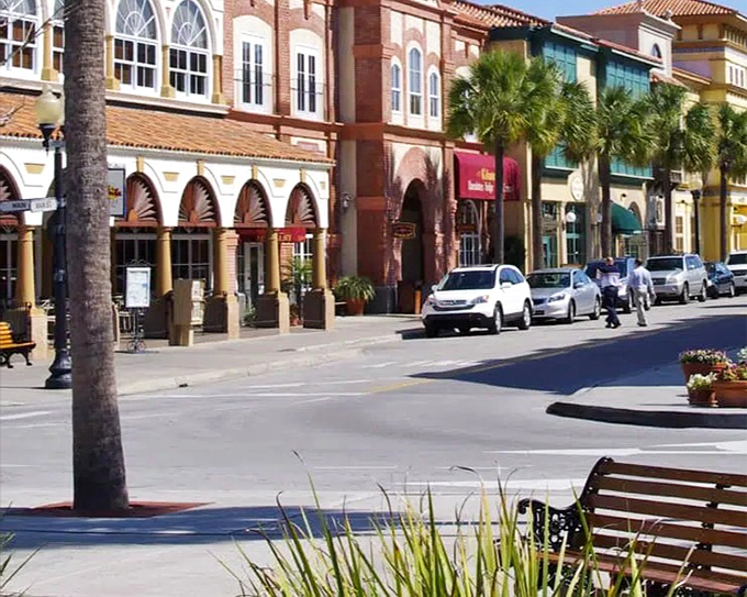 Mediterranean-inspired architecture brings old-world charm to central Florida, creating streetscapes that feel both exotic and comfortably familiar.